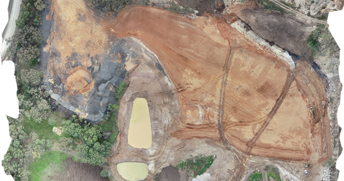 Aerial Land Survey Drone Mapping for Quarry & Landfill